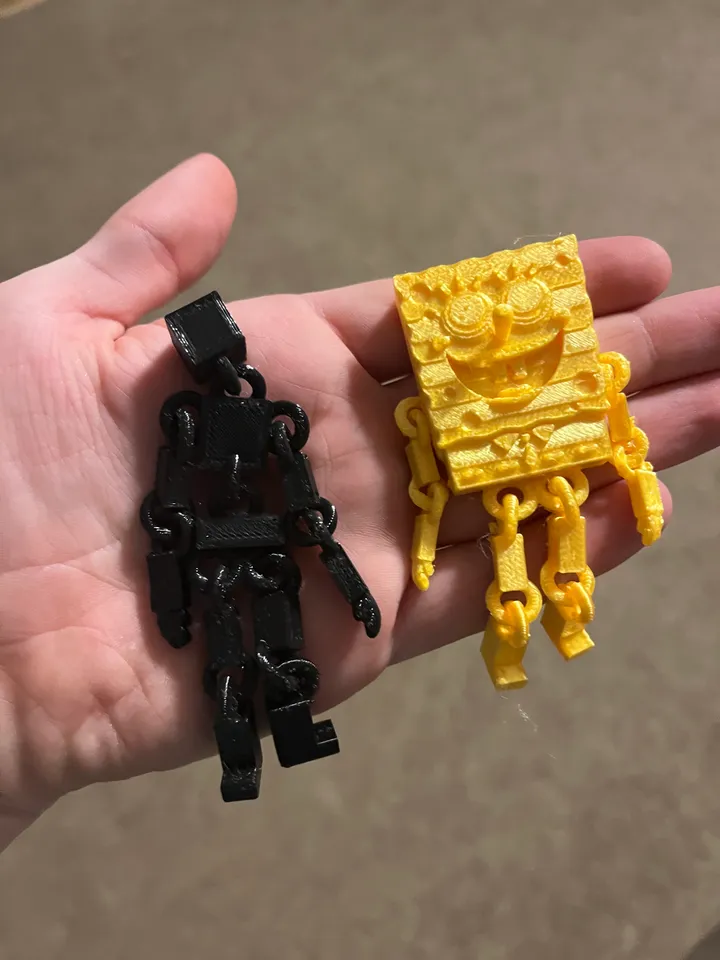 SpongeBob (flexi) by Kaleb08 | Download free STL model | Printables.com