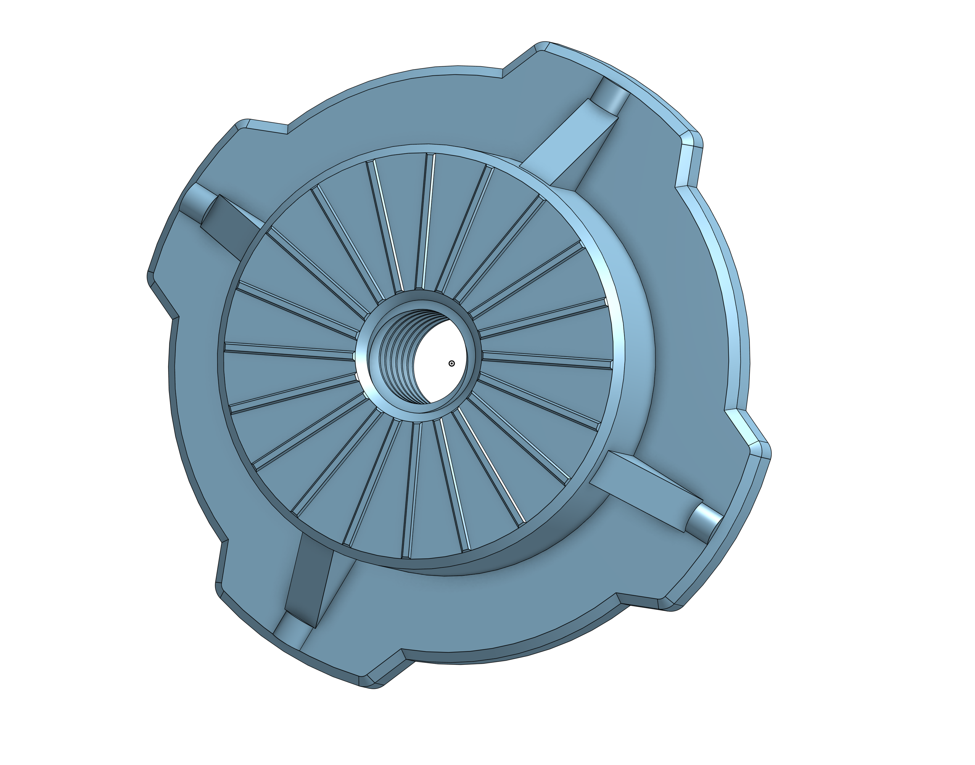 Quad Lock Mount with 1-4 inch thread by Helder Barreiros | Download ...