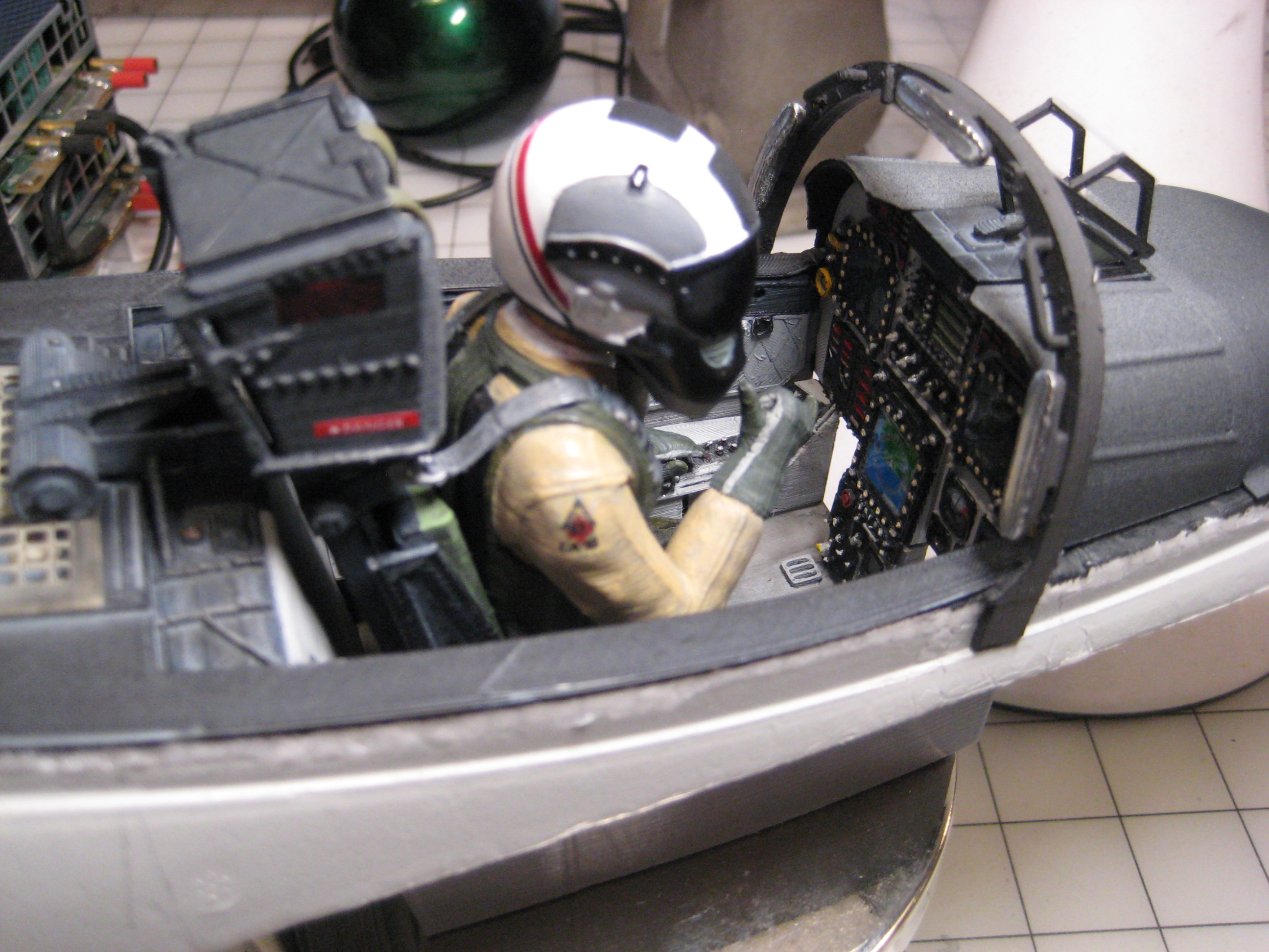 Cockpit Set: Freewing F-18C Hornet 1/11th Scale Electric Ducted Fan ...