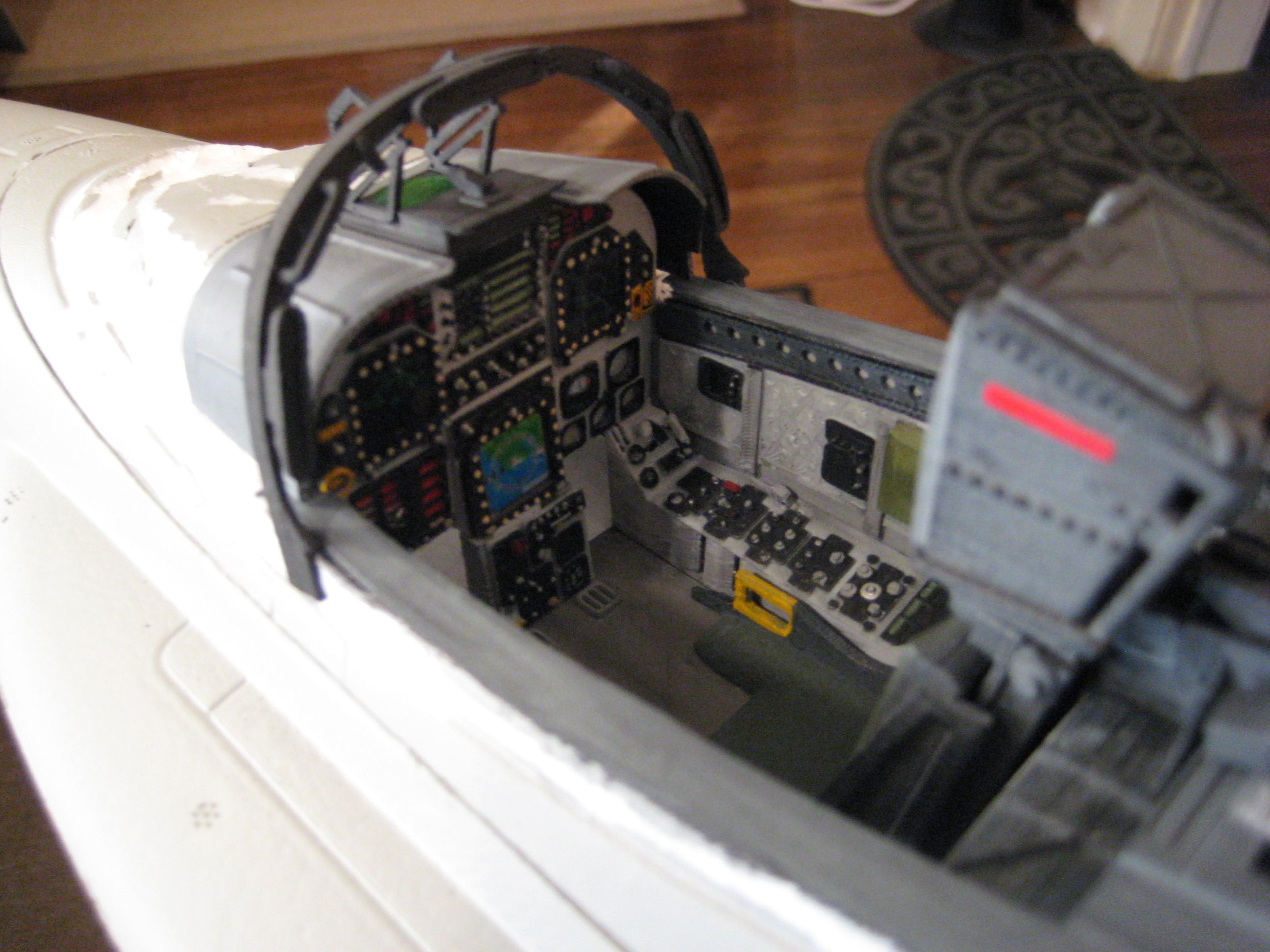 Cockpit Set: Freewing F-18C Hornet 1/11th Scale Electric Ducted Fan ...