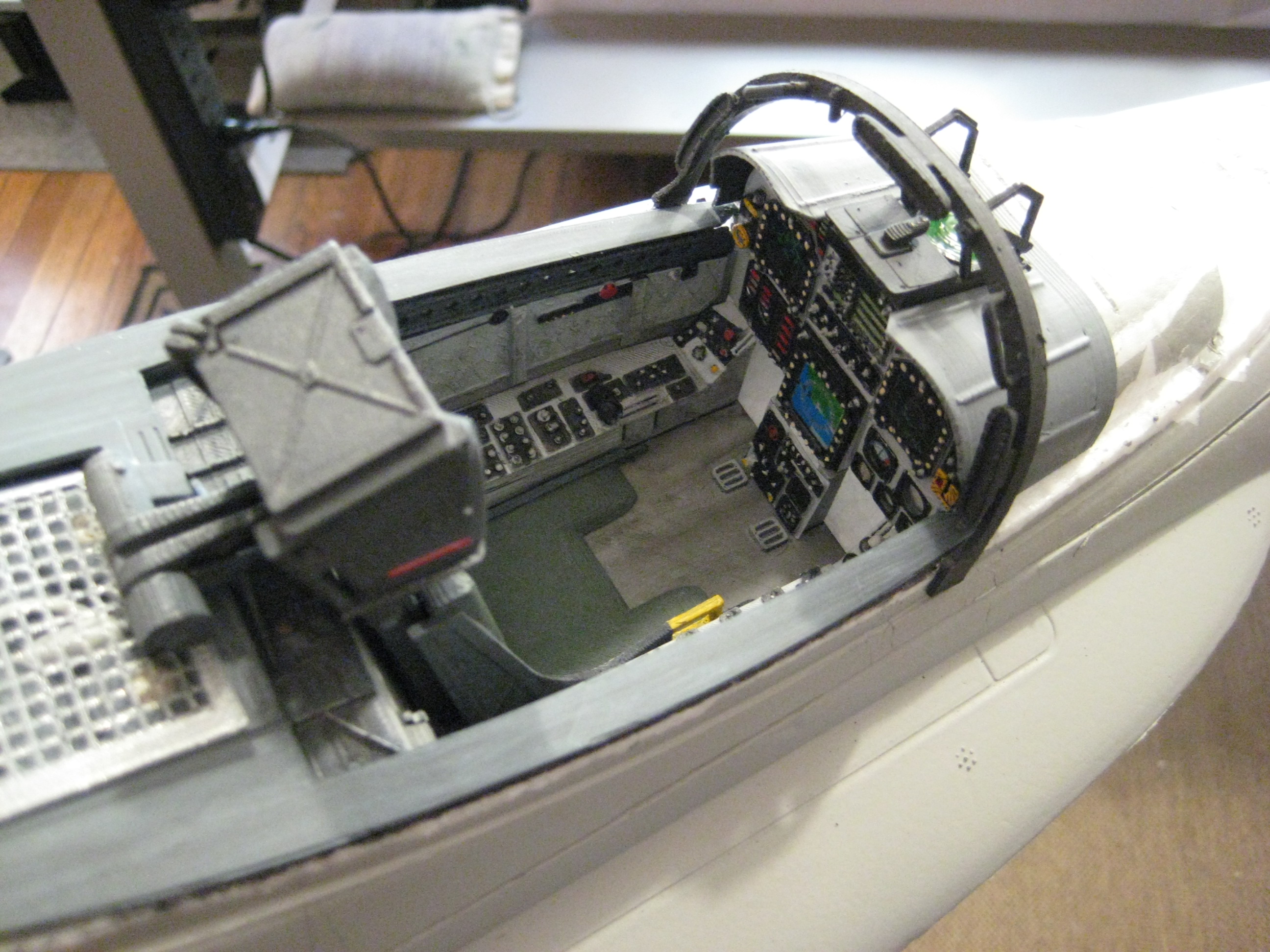 Cockpit Set: Freewing F-18C Hornet 1/11th Scale Electric Ducted Fan ...