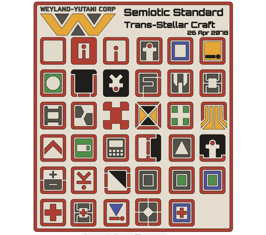 Semiotic Standard - Weyland Yutani by mobiobi | Download free STL model ...