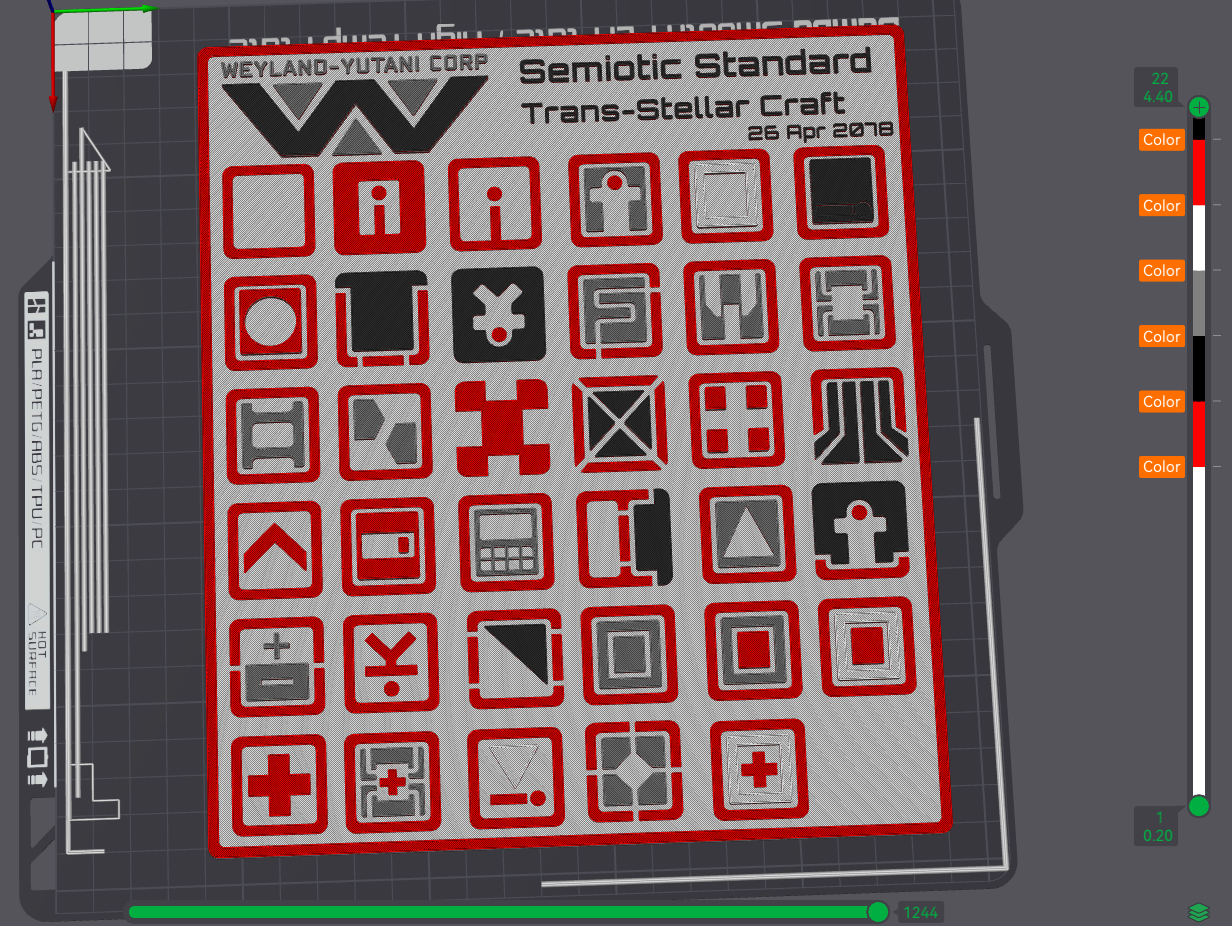Semiotic Standard - Weyland Yutani by mobiobi | Download free STL model ...