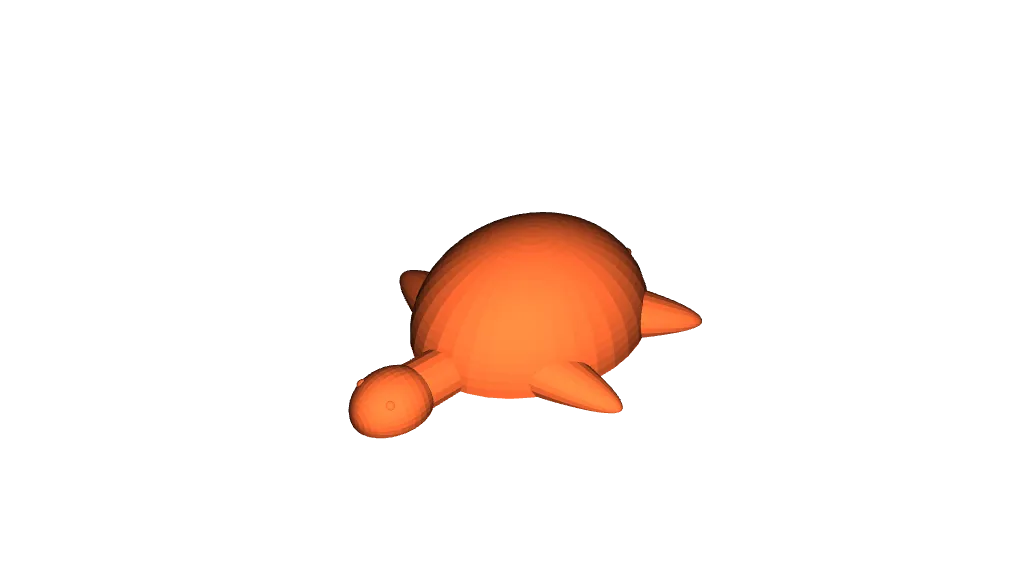 Swimming turtle by Rebecca | Download free STL model | Printables.com