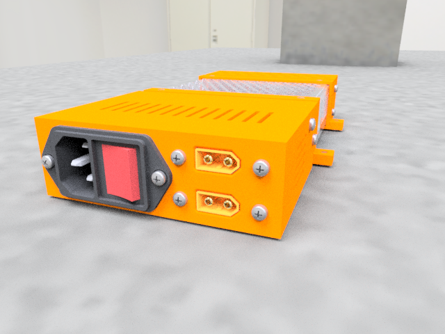 LRS-150 PSU front by Fuzebox | Download free STL model | Printables.com