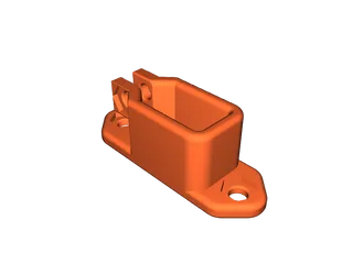 XT60 Panel Mount by Fuzebox | Download free STL model | Printables.com