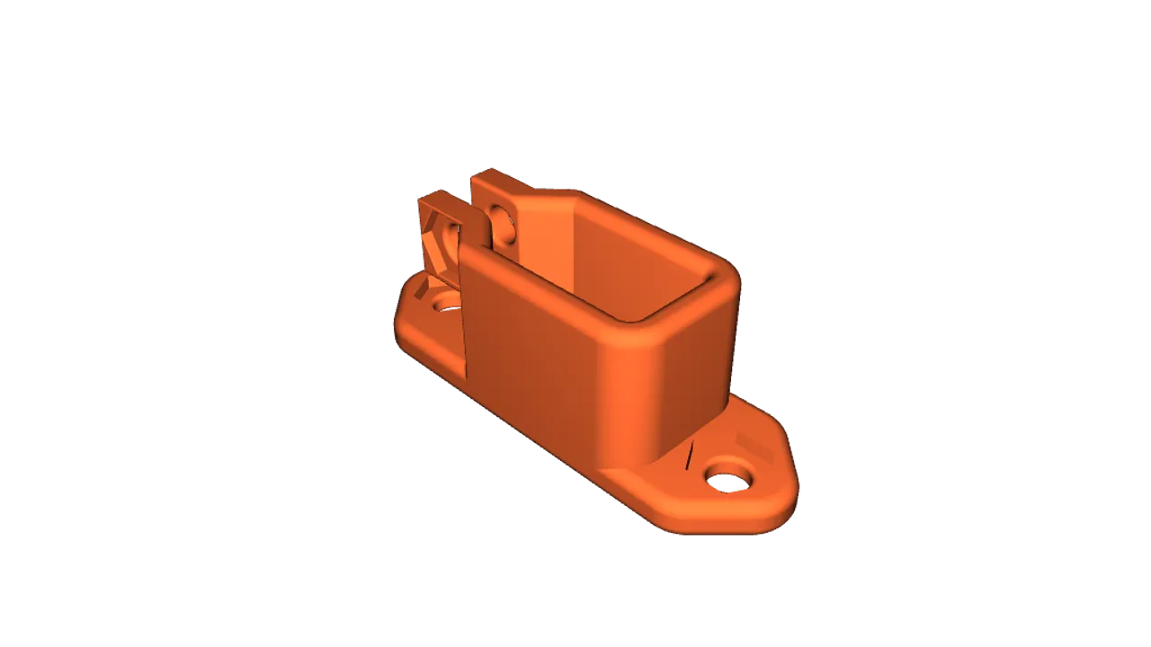 XT60 Panel Mount by Fuzebox | Download free STL model | Printables.com