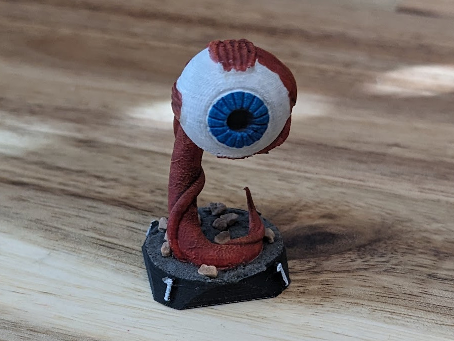 Floating Eyeball by VirtuallyJason | Download free STL model ...