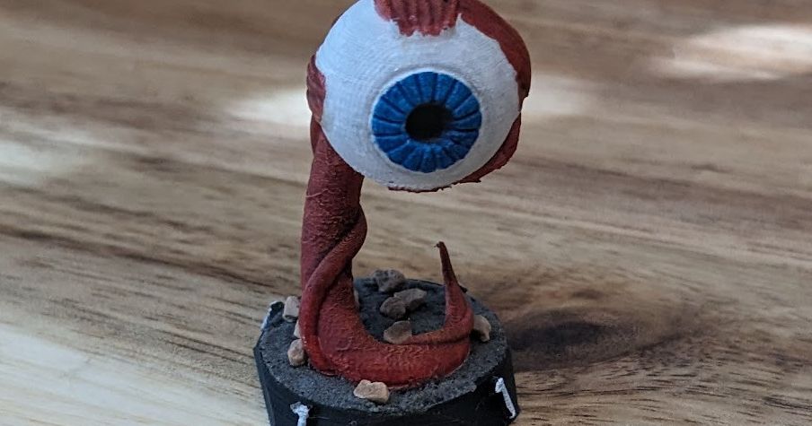 Floating Eyeball by VirtuallyJason | Download free STL model ...