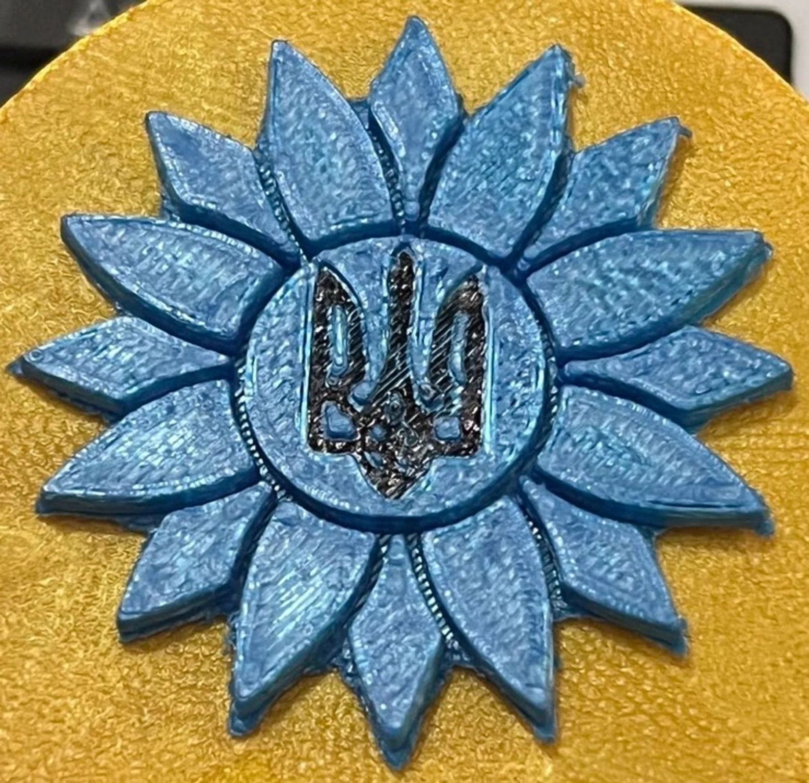 Tryzub Sunflower by Astartiel | Download free STL model | Printables.com