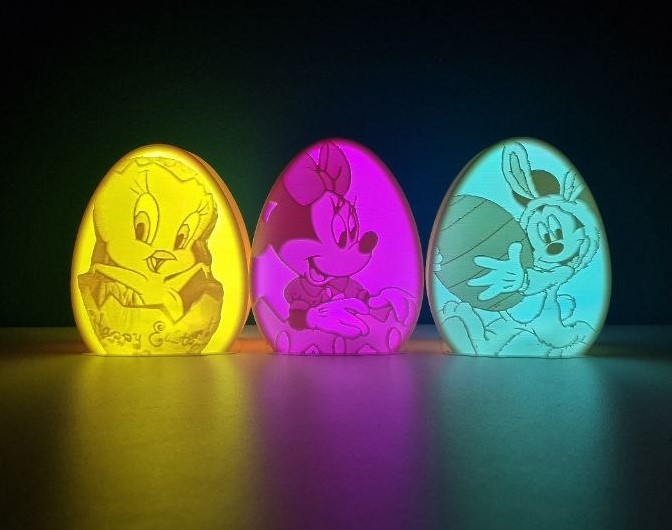 Minnie Mouse. Easter egg. New collection by Kz3DDD | Download free STL ...