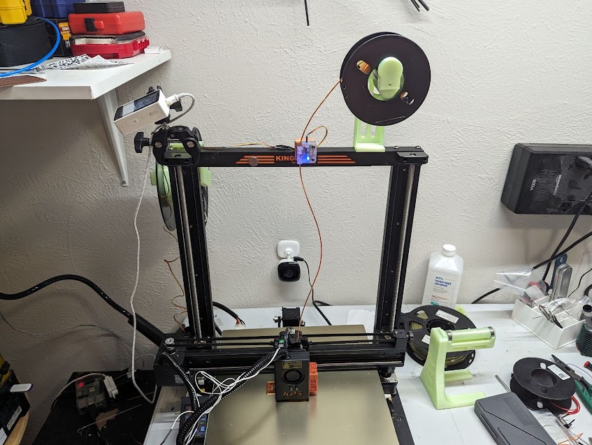 Kingroon KP5L Filament Detector Top Down Mount V2 by pwillia7 ...