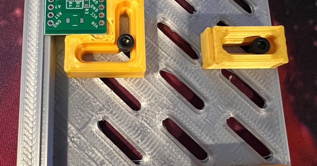 PCB Solder Stencil Paste Jig by Timinator | Download free STL model ...