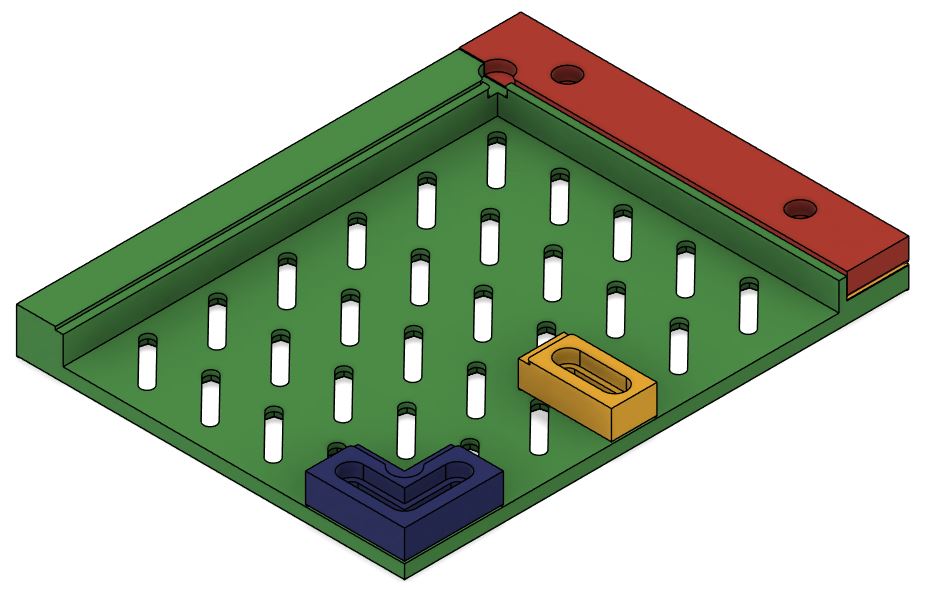 PCB Solder Stencil Paste Jig by Timinator | Download free STL model ...