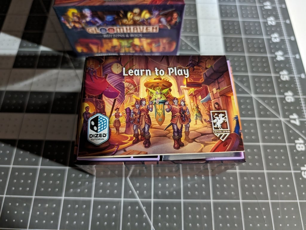 Gloomhaven Buttons and Bugs insert - Sleeved cards Compatible by ...