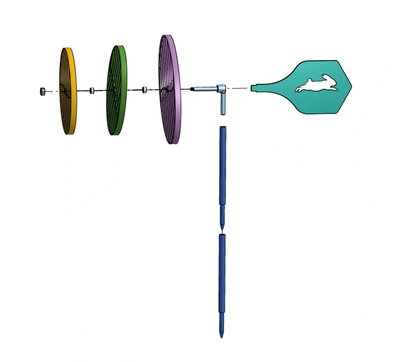 Elliptical Windmill - Customizable Pinwheel by BamBam Design | Download ...