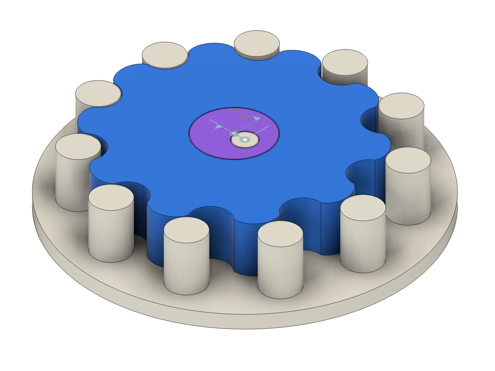 Cycloidal gears tutorial by Fheder | Download free STL model ...