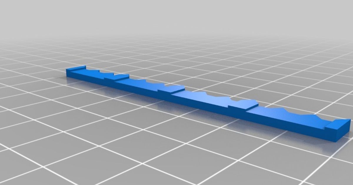 Treasure Island Small Ruler by Sparkinium | Download free STL model ...