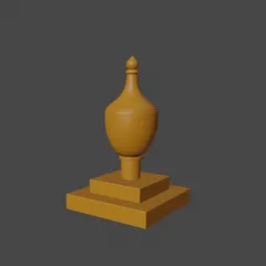 Finial by All_Out_of_Plastic | Download free STL model | Printables.com