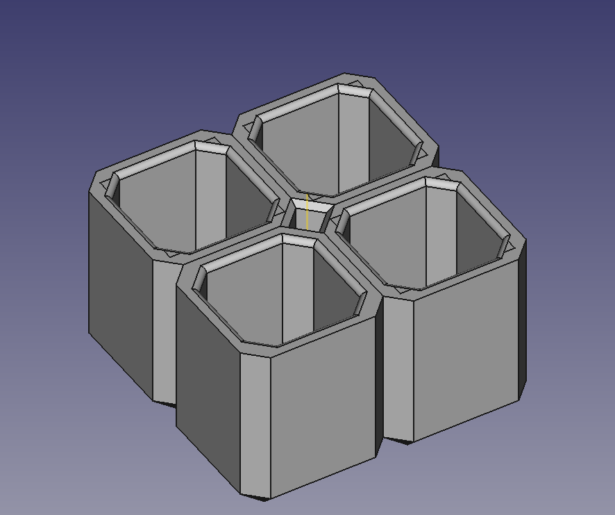 Multi-port plant pot by NegativeP | Download free STL model ...