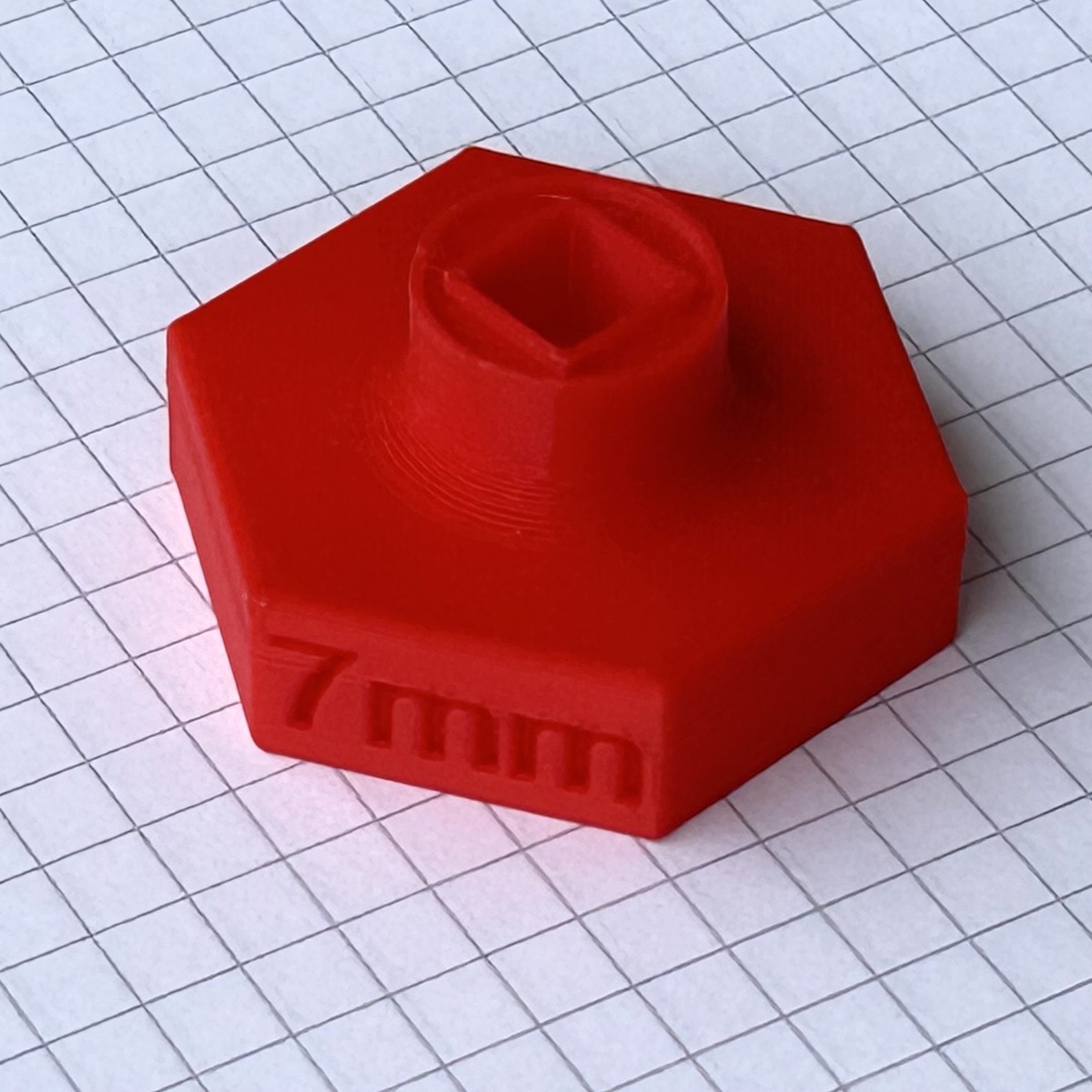 Square Key 7mm by niklas | Download free STL model | Printables.com