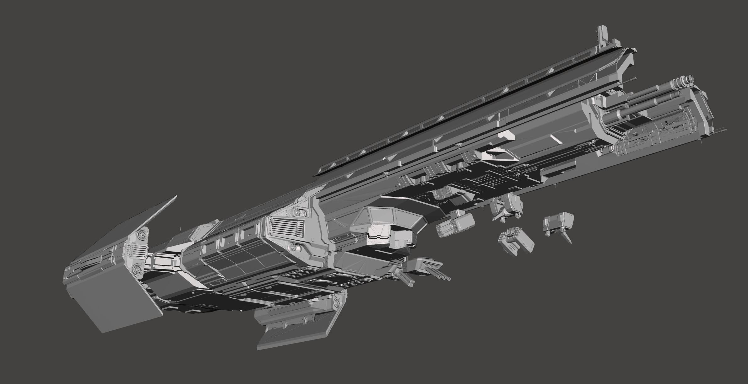 helldivers 2 ship por Sputnick00 | Descargar modelo STL gratuito ...