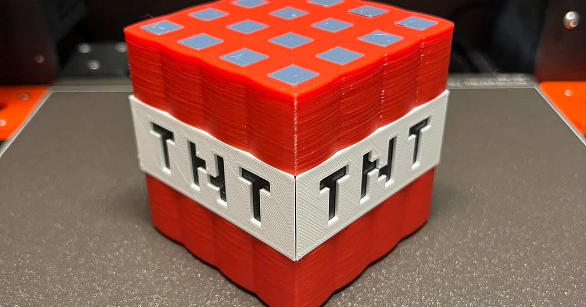 Minecraft TNT Treasure Box par Thorben Kreuer | Téléchargez ...