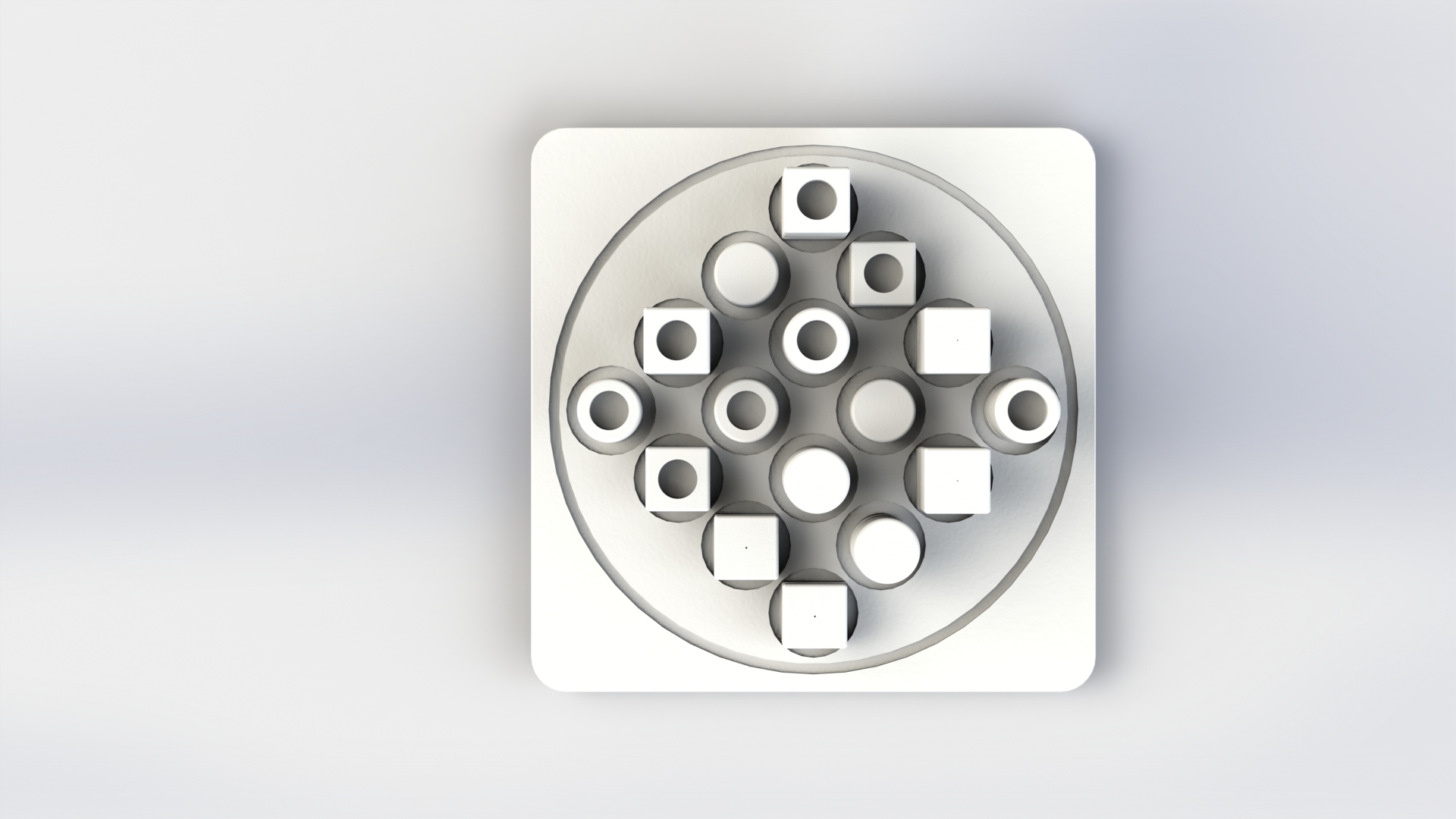 Quattro board game by Superrbennett | Download free STL model ...