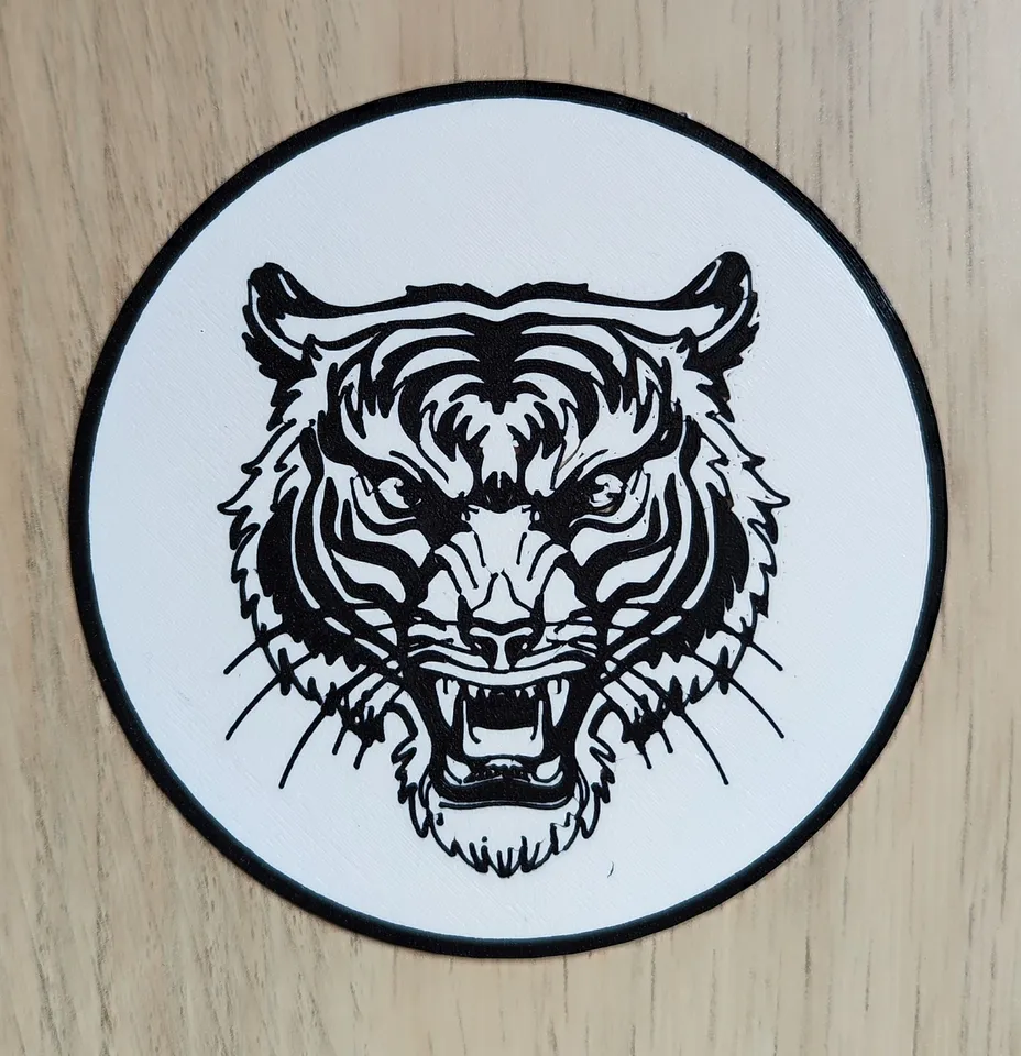 Coaster Tiger by Orion | Download free STL model | Printables.com