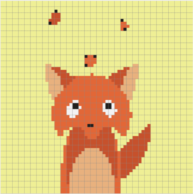 Fox Pixel Puzzle by G El Rey | Download free STL model | Printables.com