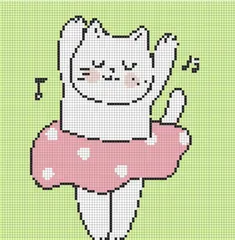 Cat and sun pixel puzzle by G El Rey | Download free STL model ...