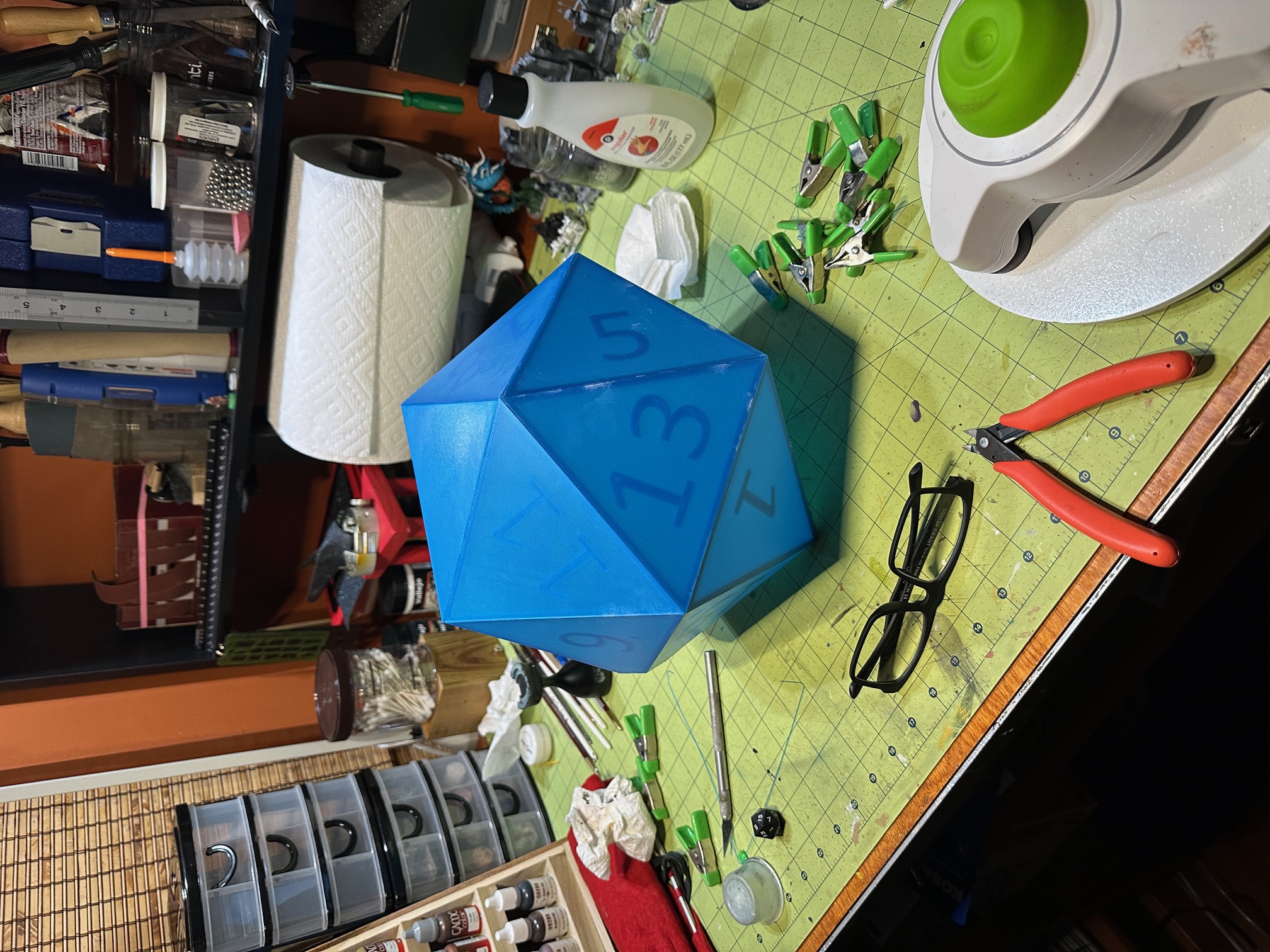 20 Sided Dice Lamp by JP | Download free STL model | Printables.com