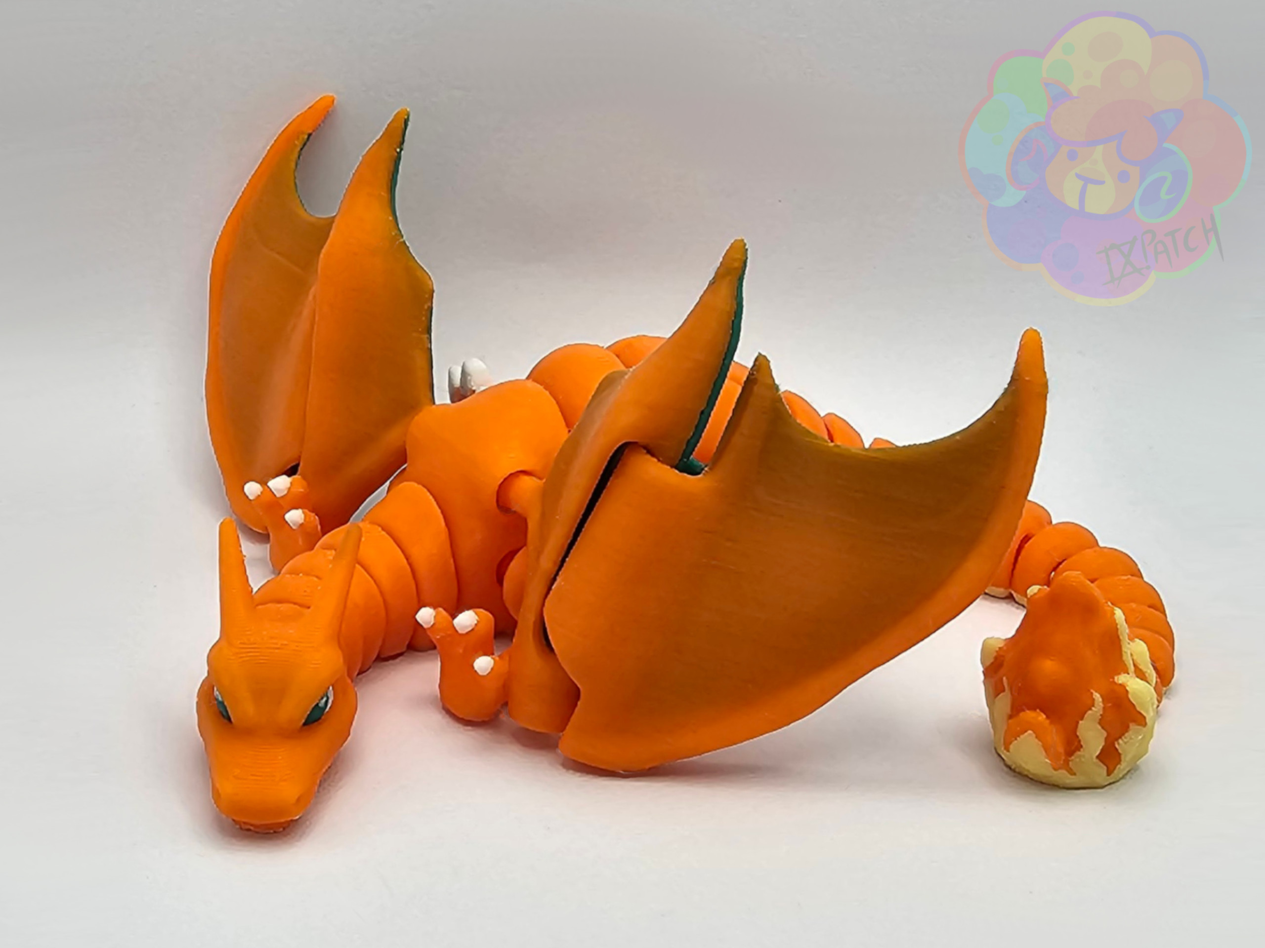 Charizard - Flexi Articulated Pokémon (print in place, no supports) por ...