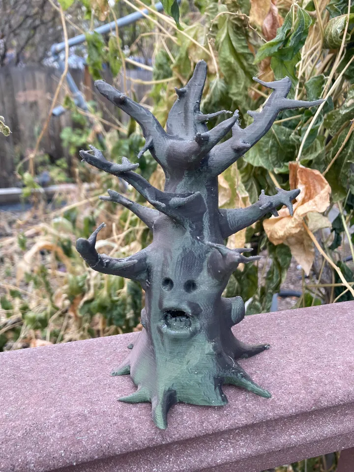 Angry halloween tree by Tiger3DPrinting | Download free STL model ...