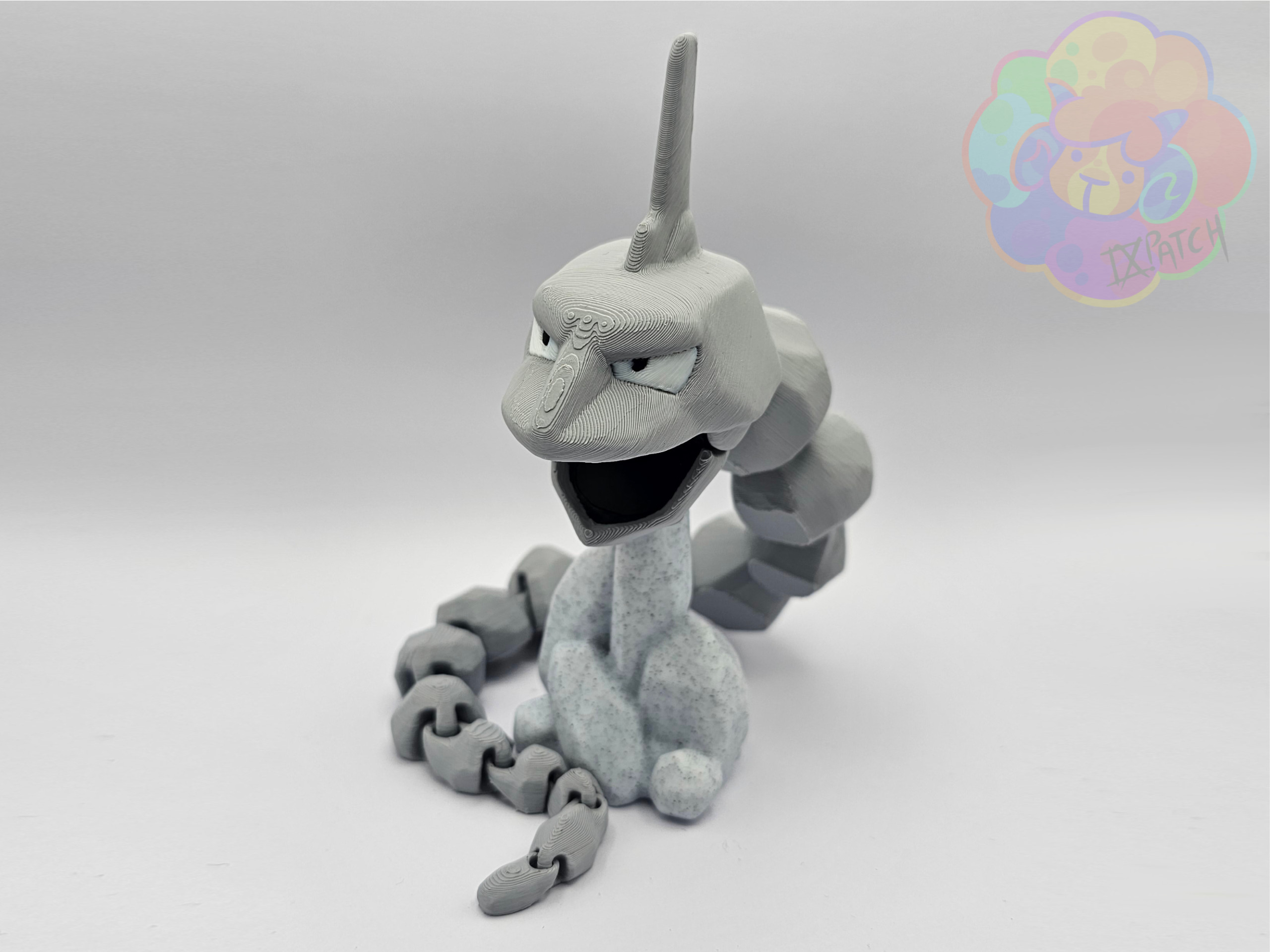 Onix - Flexi Articulated Pokémon (print in place, no supports) by ...