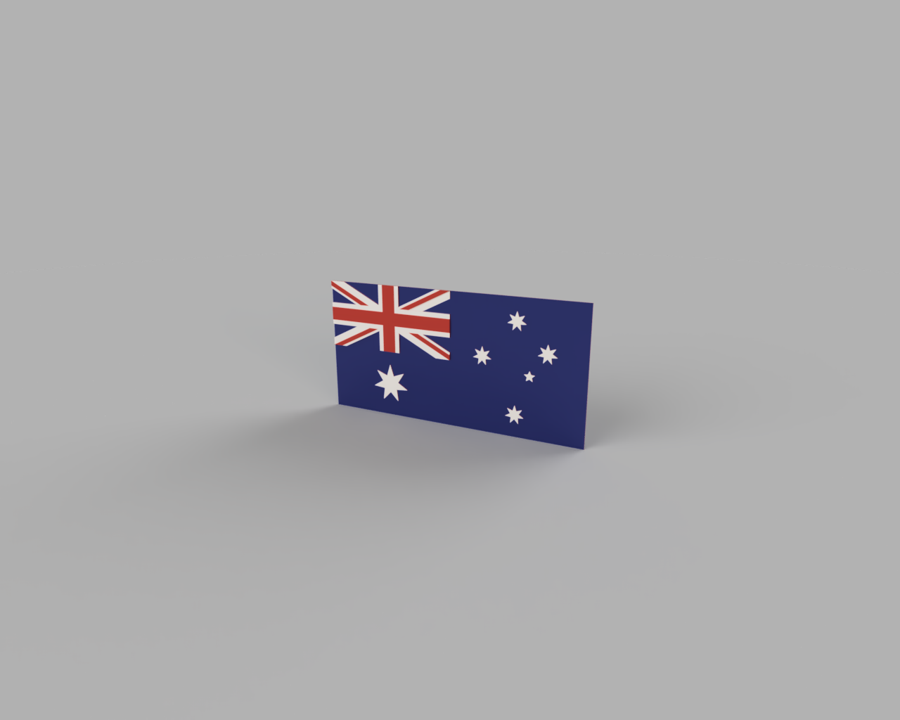 Australian Flag (No MMU required) by ov9265 | Download free STL model ...