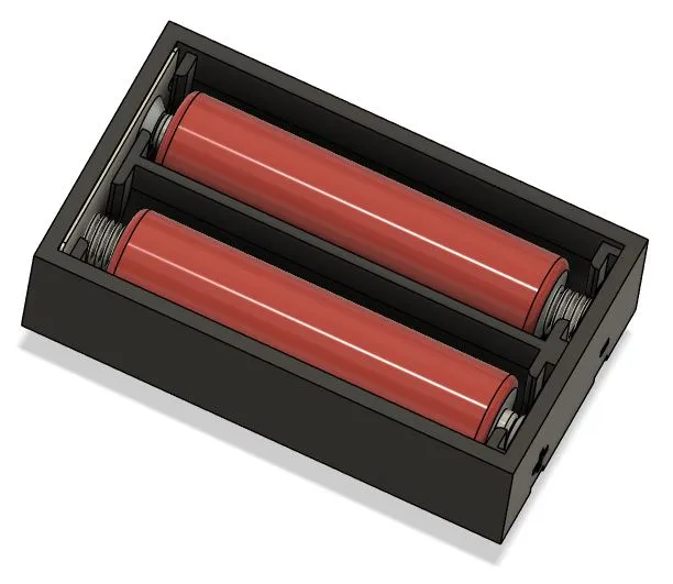 AAA Battery Holder by Timinator | Download free STL model | Printables.com