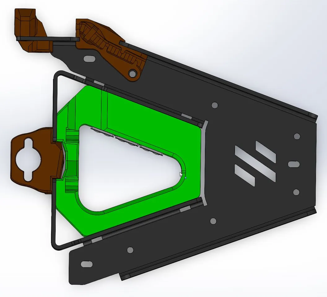 Brace for Kirigami Bed Voron V0.2 by PrintAgility | Download free STL model | Printables.com