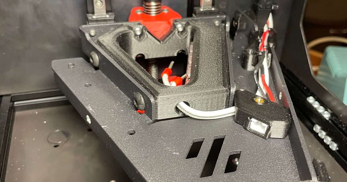 Brace for Kirigami Bed Voron V0.2 by PrintAgility | Download free STL ...