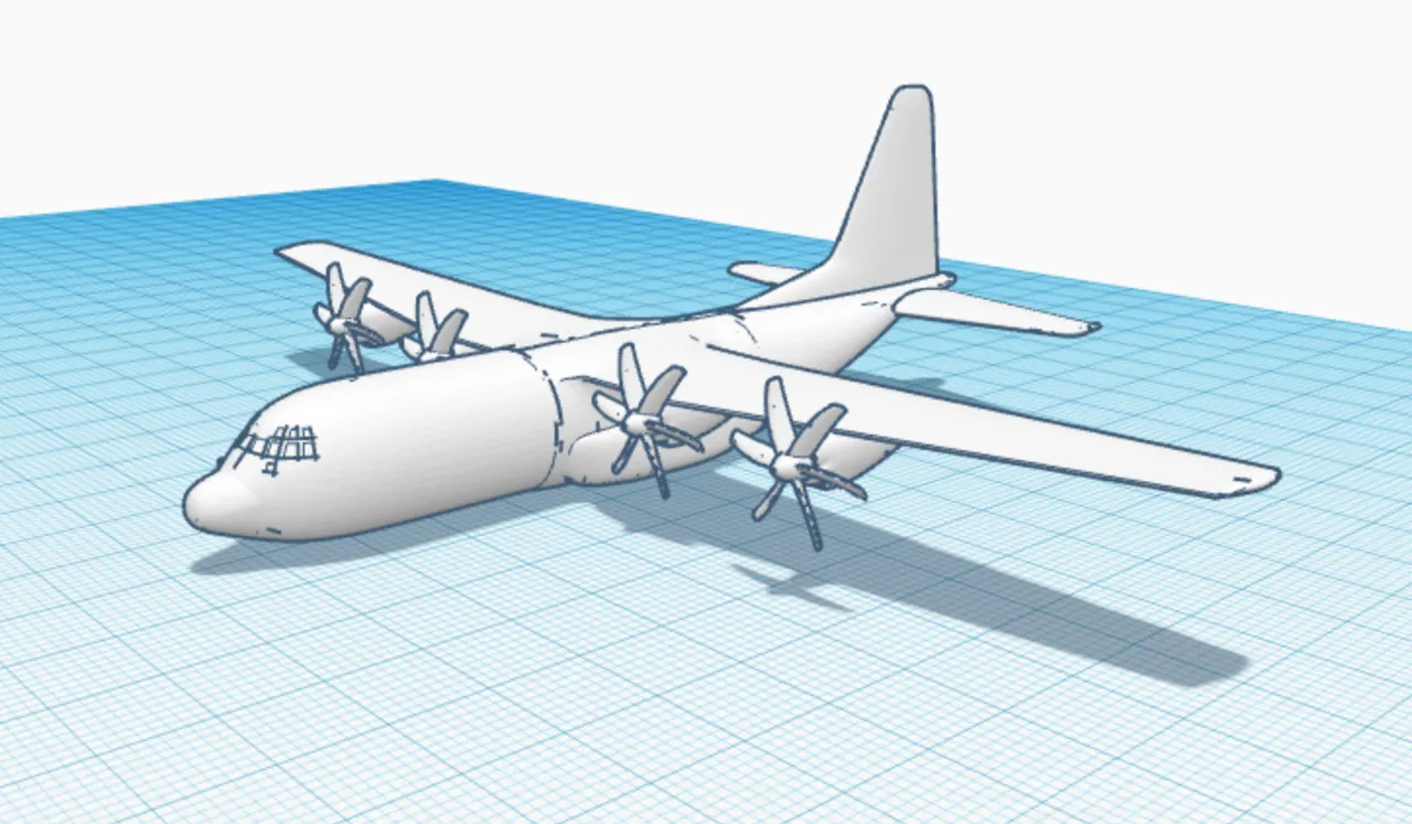 C-130J cargo plane by Boater Man | Download free STL model | Printables.com