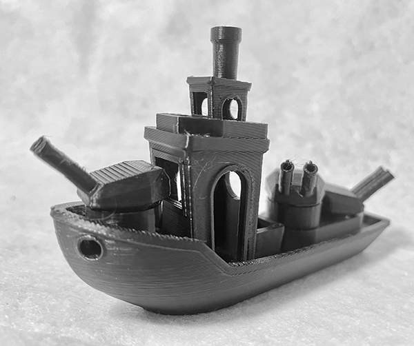 Battle Ship Benchy with rotating turret par KeiEich | Téléchargez ...