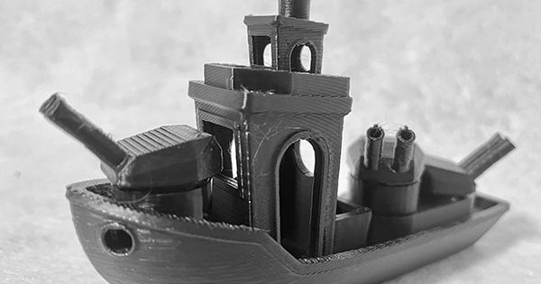 Battle Ship Benchy with rotating turret par KeiEich | Téléchargez ...