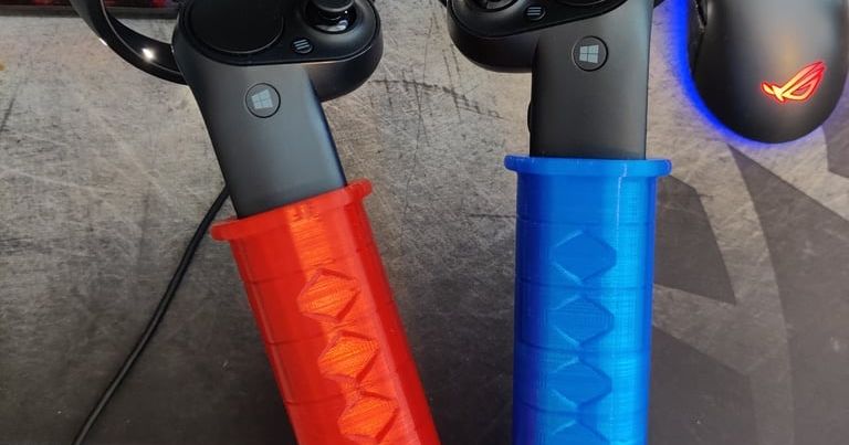 WMR - Beat Saber Controller Handles by Beppis_Tactical | Download free ...