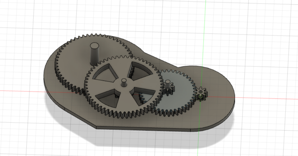 Gearbox about 130:1 DC Motor by Niklas Bartsch | Download free STL ...