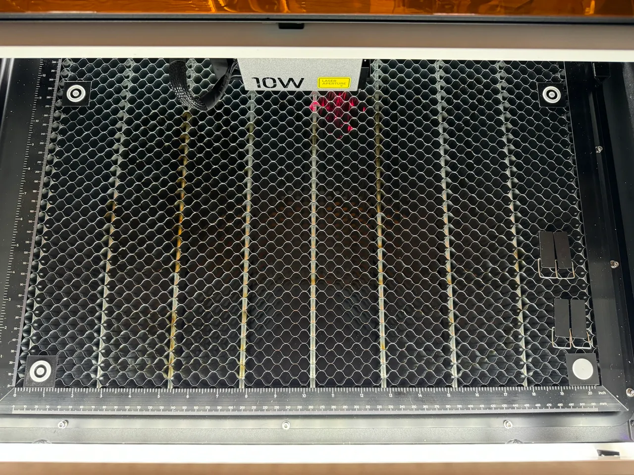 xTool S1 Calibration "Stickers" for honeycomb by Ondrashek | Download ...
