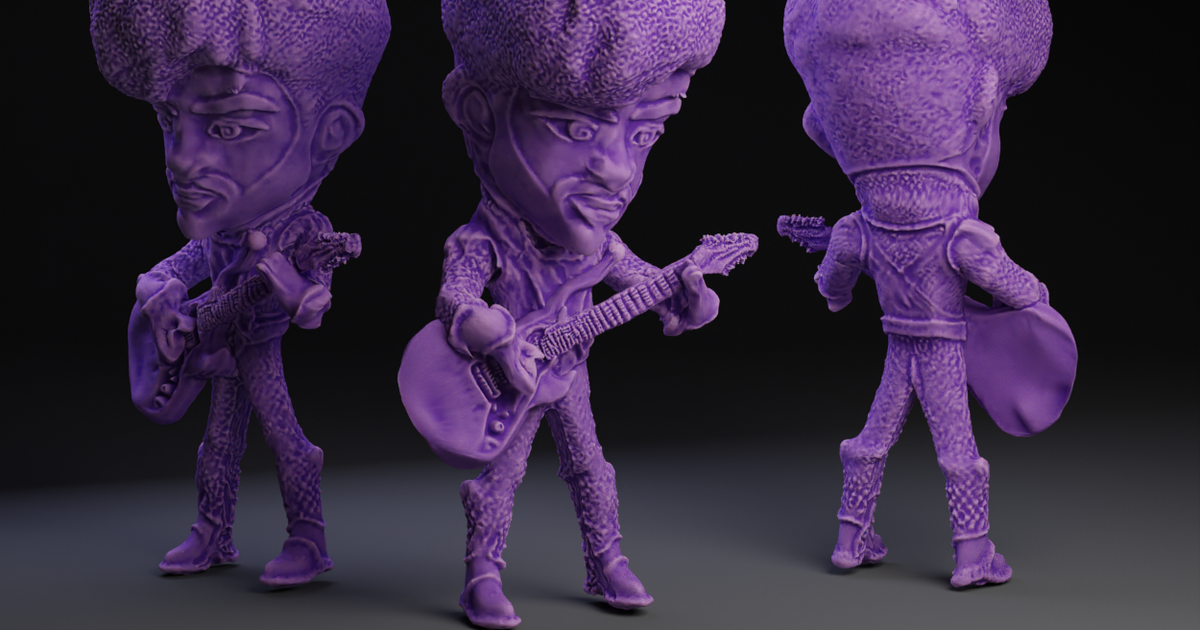 Prince Qp@sket (AI GENERATED) by Peter Farell | Download free STL model ...