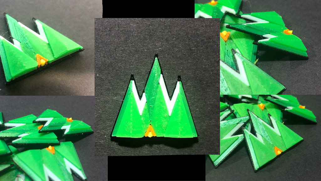 Forest Cup Badge by Nicholas B | Download free STL model | Printables.com