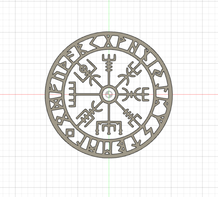 Vegvisir VIKING by Mitsu3D | Download free STL model | Printables.com