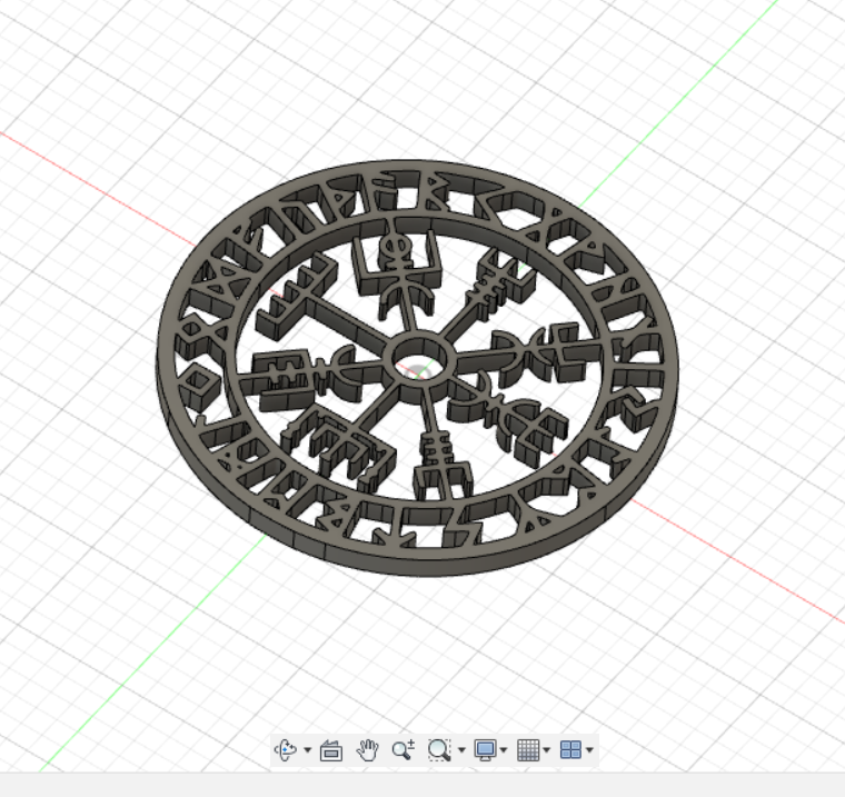 Vegvisir VIKING by Mitsu3D | Download free STL model | Printables.com