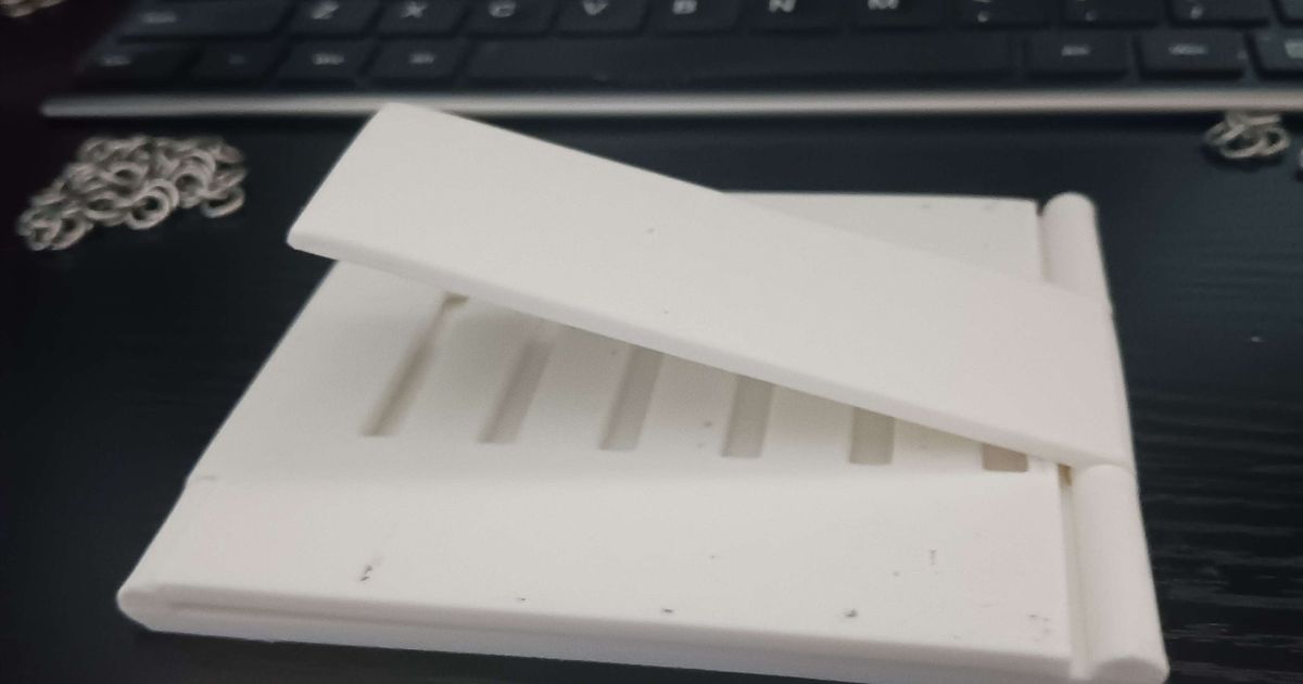 Puck Light Holder Stand by Des Troy | Download free STL model | Printables.com